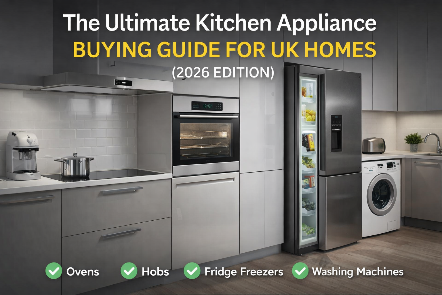 Kitchen Appliance Buying Guide UK 2026 | Complete Guide – Core Appliances